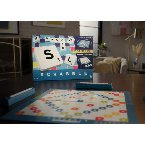 Scrabble Juego de Mesa 2 en 1 Colaborativo - Felix Online