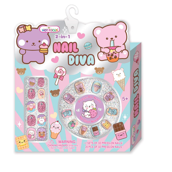 Hot Focus | Nail Diva Press on Nails - Felix Online