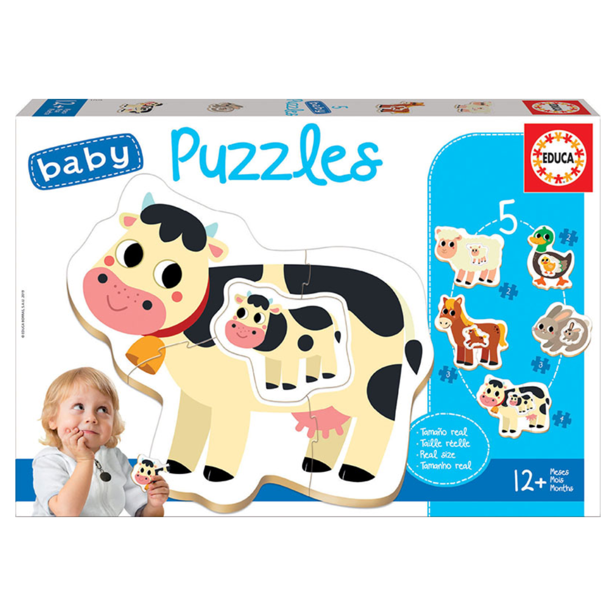 Educa | Baby Puzzle Animales de la Granja - Felix Online