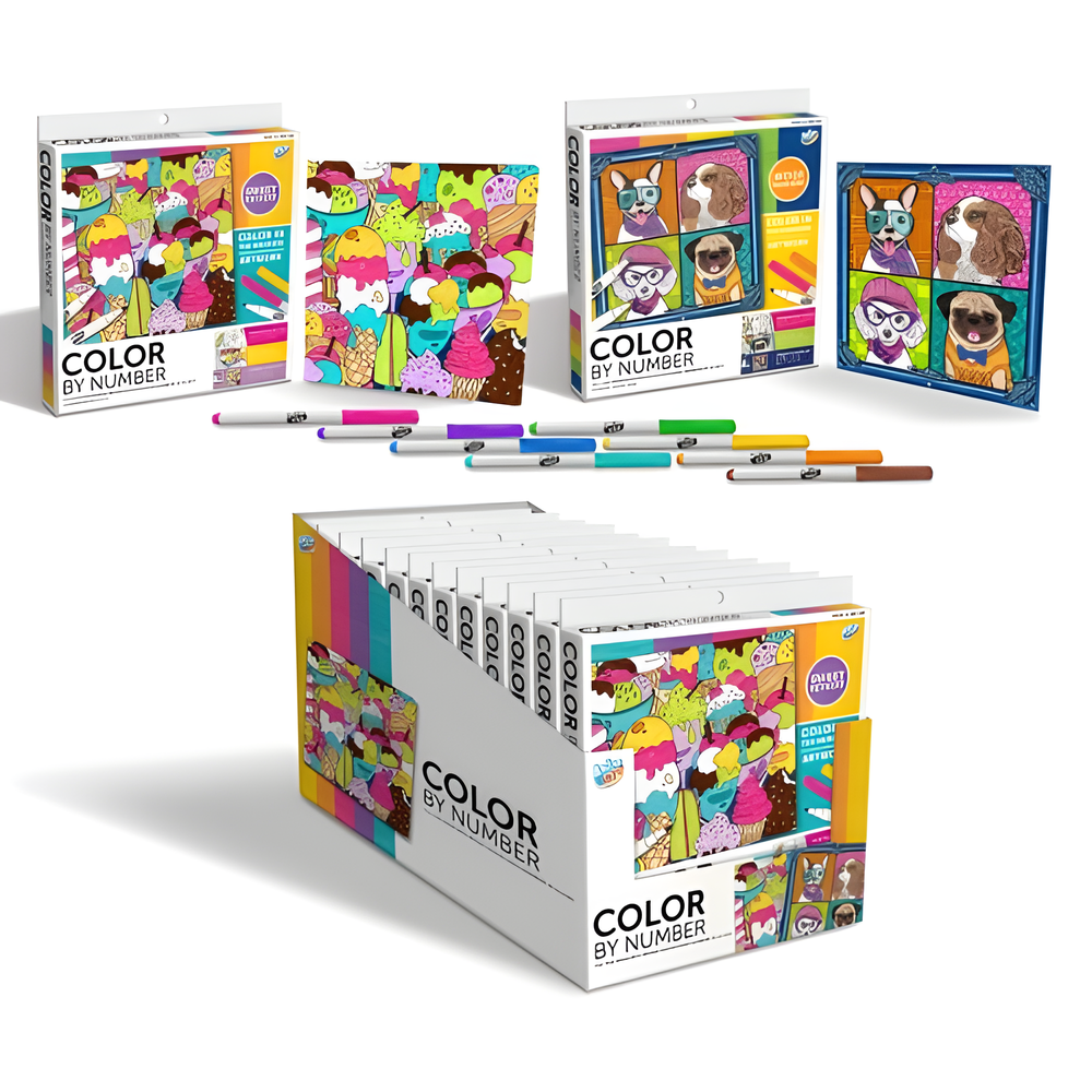 Anker Play | kit para colorear por números" surtido - Felix Online