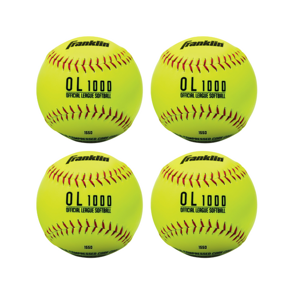 Official League 1000 Practice Softball - Yellow - Felix Online