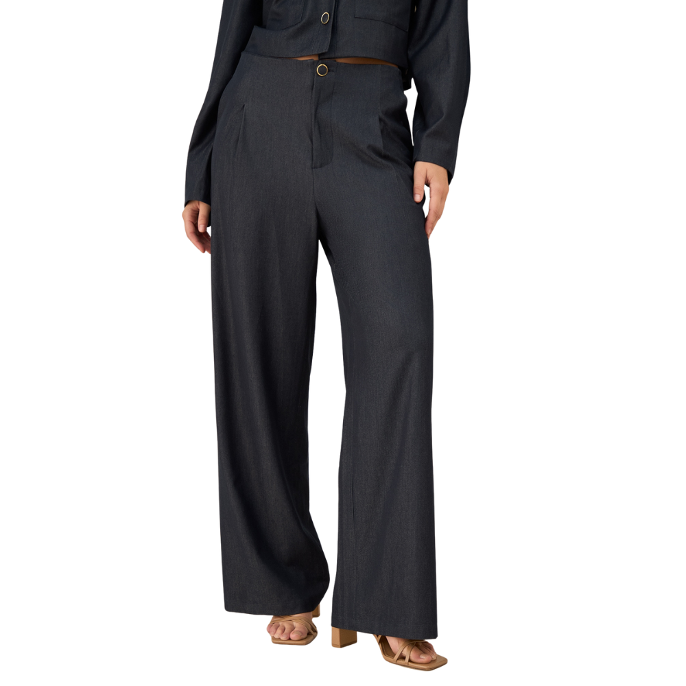 Esprit | Pantalón de Tiro Alto - Felix Online