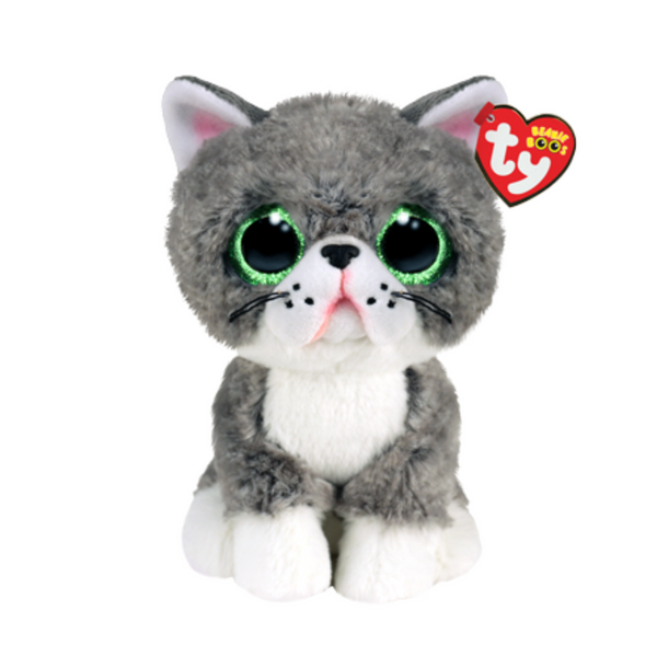Ty Beanie Boos Fergus Gato Gris - Felix Online